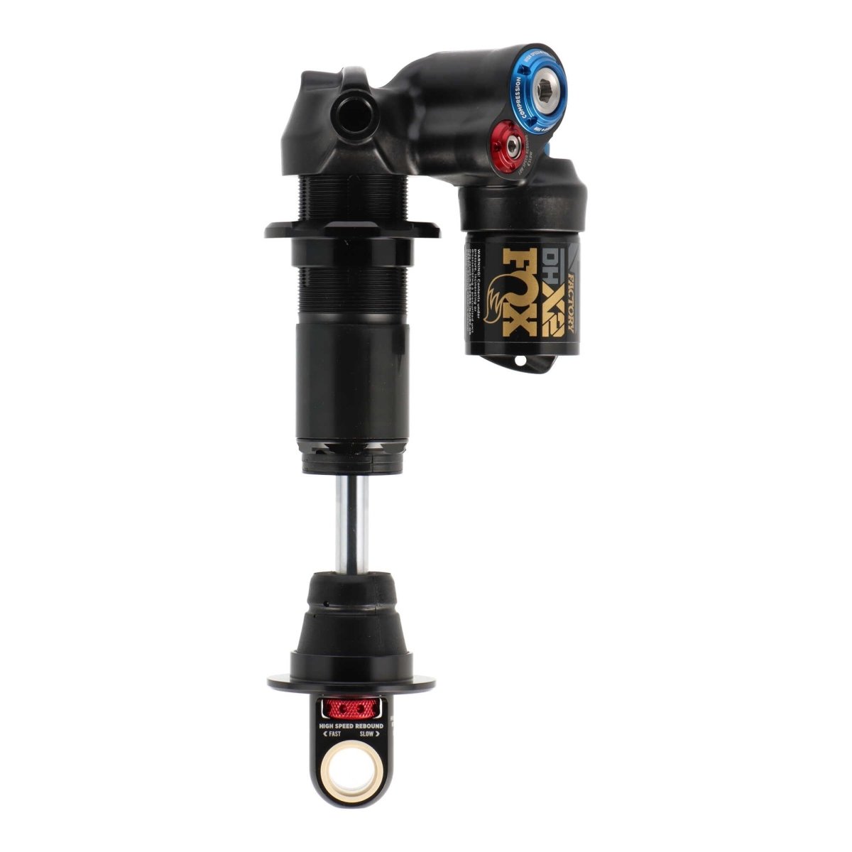 FOX DHX2 Factory Coil Dämpfer 185x50 mm | Trunnion | 2-Pos-Adjust | Ka ...